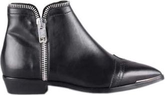 Diesel Bottines Mannish-D pour femme - Fermeture &eacute;clair Enilla, Noir, 39 EU