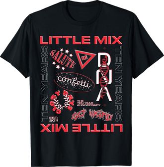 Little Mix 10 Year Collage T-Shirt