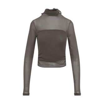 Christophe Lemaire Ballerina Foulard Top - - Tops - Damen - Braun - M