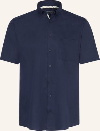 Olymp Kurzarm-Hemd Luxor Modern Fit blau