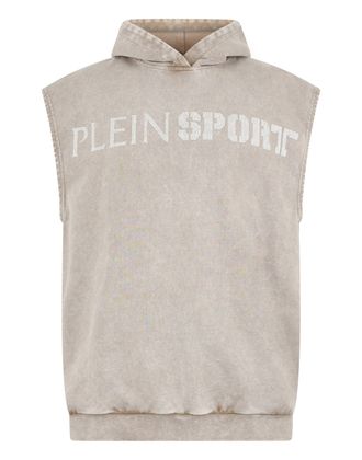 Plein Sport Hoodie Vest Crackle Scratch