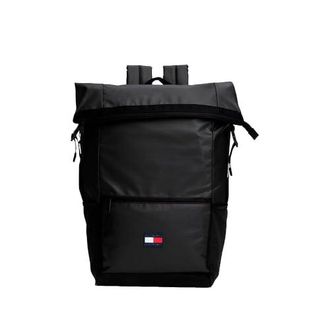 Tommy Hilfiger Tjm Daily Tech Roll Top Backpack BDS - Black One Size, Bds - Black, taille unique