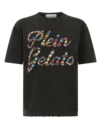 Philipp Plein Man Fit T-Shirt Plein Gelato Stones
