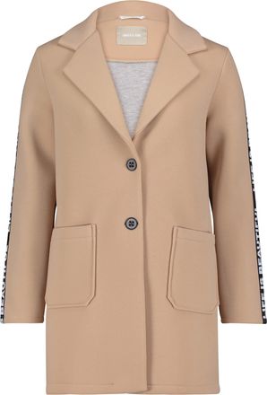 AMBER & JUNE Damen Jacke Feminin Mantel, Braun, 70