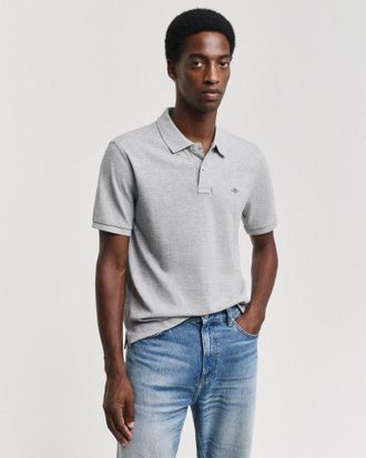 GANT Poloshirt REG EMB ARCHIVE SHIELD POLO Mit Schlitzen an der Seite
