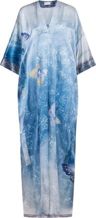 Pierre-Louis Mascia Femme, Robes, Multicolore, Taille: 42 FR Maxi Robe Caftan
