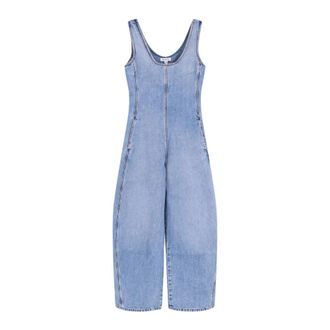 Alaia Femme, Combinaisons et Ensembles, Bleu, Taille: 36 FR Combinaison Ronde en Denim