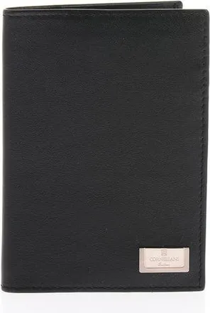 Corneliani Solid Color Leather Card Holder size Unica