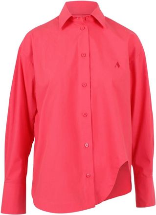 The Attico Femme, Blouses et Chemises, Rose, Taille: 36 FR Chemise avec fente lat&eacute;rale