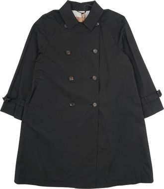 Max Mara Femme, Manteaux, Noir, Taille: 38 FR Double-Breasted Manteaux
