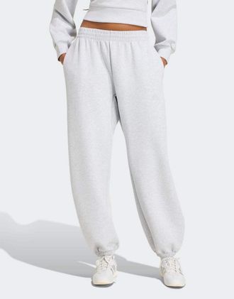 adidas adidas Performance - Soft Lux - Loose-Fit-Hose in hellem Heidegrau