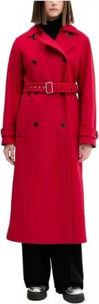 HUGO BOSS Femme, Manteaux, Rouge, Taille: 44 FR Martinu 1 Coat