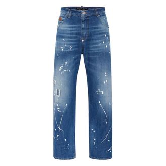 Philipp Plein Homme, Jeans, Bleu, Taille: W29 Jean Coupe Beach Boy 5 Poches
