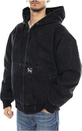 HUF Huf, Homme, Vestes, Noir, Taille: 2XL Vestes