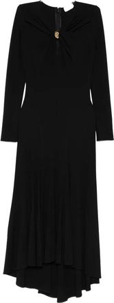 Elisabetta Franchi Femme, Robes, Noir, Taille: 44 FR Midi Dress