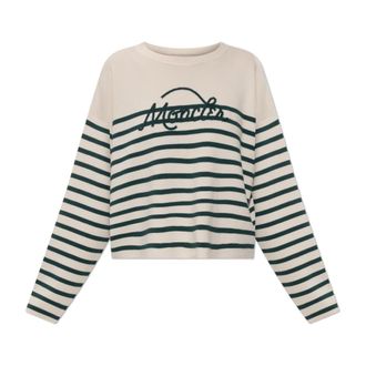 Moncler Gestreifter Pullover - - Knitwear - Damen - Beige - M