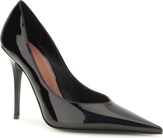 Amina Muaddi Anok Pump - Black