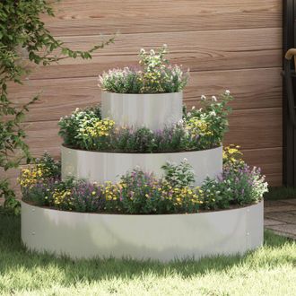 vidaXL Vidaxl - Pot en m&eacute;tal Acier galvanis&eacute; &oslash; 90 cm Durable Pot en m&eacute;tal