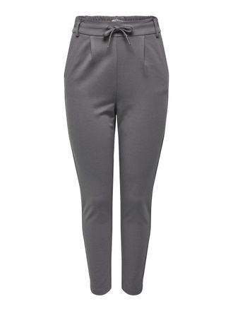 Only Damen Onlpoptrash Easy Colour Pant PNT Noos Hose 15115847,Plum Kitten Grau,XS / 32L