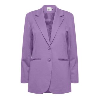 Ichi Ihkate Sus Oversized Blazer - - Jackets - Damen - Lila - L