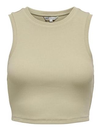 Only Onlvilma D&eacute;bardeur Court S/L JRS Noos, Taupe, XS