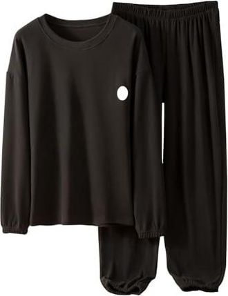 Generic Ensemble de surv&ecirc;tement pour femme - Style quotidien d&eacute;contract&eacute; - Manches longues - Haut &agrave; poches - Pantalon - Chemise - Pantalon - Ensemble de joggi