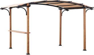 Sunjoy Direct Pergola en tissu SKUTA en beige - 259cm x 406cm
