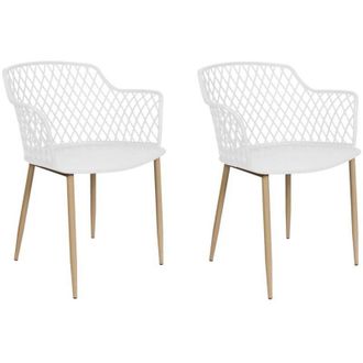 The Home Deco Factory The Home Deco Factory - Fauteuil pour table de jardin design Malaga