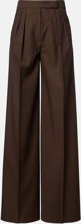 Max Mara Weite Hose Quorum aus Schurwolle