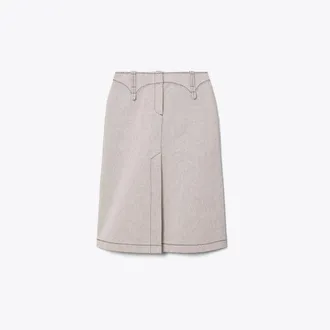 Tory Burch Rock aus Baumwollcanvas