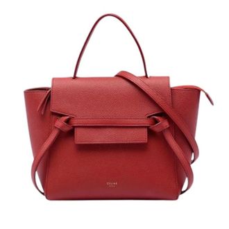 Celine Sac banane Nano Pre-owned - Femme - Pre-owned - Rouge - Taille: ONE Size