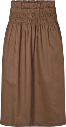 Rue de Femme Victorie Rock - - Skirts - Damen - Braun - 2XL