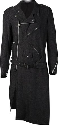 Comme Des Garçons veste de moto - Noir