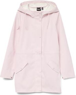 Vero Moda Coated Jacket Vmmalou Noos Veste enduite, Rose-a-Boo, XX_l Femmes