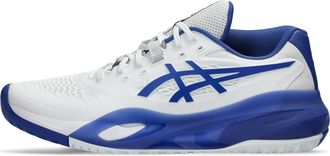 Asics Herren Gel-Resolution X Sneaker, White Dark Cobalt, 44.5 EU