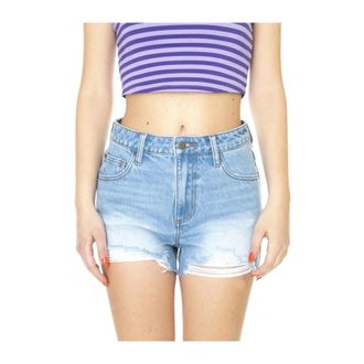 Guess Damen, Shorts, Blau, W26Gr&ouml;&szlig;e
