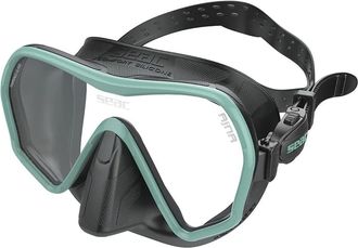 Seac Seac Ajna, rahmenlose Tauchmaske mit weitem Sichtfeld, 100% Silikonkörper