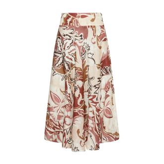 Marella Femme, Jupes, Rouge, Taille: 40 FR Maxi Skirts