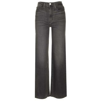 Frame Denim Le Jane Straight Leg Jeans - - Jeans - Damen - Schwarzk - W29