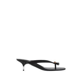 Versace Alia Medusa 55 Zehentrenner-Sandalette - - Shoes - Damen - Schwarzk - 40 EU