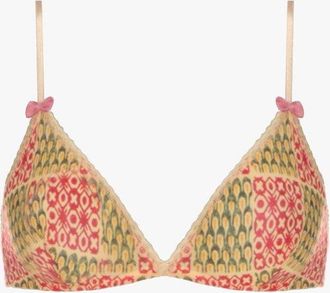 Momoni Soutien gorge souple &agrave; motif