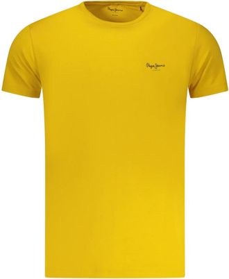 Pepe Jeans London Kurz&auml;rmeliges T-Shirt - - Tops - Herren - Gelb - 2XL