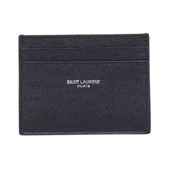 Saint Laurent Paris Kreditkartenetui - - Accessories - Herren - Schwarzk - ONE SIZE