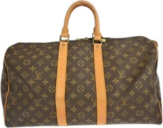 Louis Vuitton unisex, Pre-owned, Brun, Taille: ONE Size Sac Week-end en Toile Pre-owned