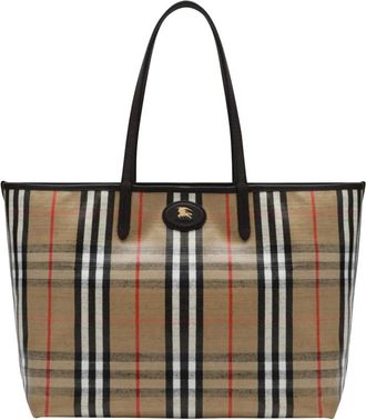 Burberry Femme, Sacs, Beige, Taille: ONE Size Highlands Medium Tote