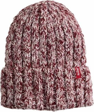 Levi's Alex Beanie Bonnet tricot&eacute; pour Femme, Pot-pourri color&eacute;, Taille Unique, Potpourri, Taille Unique