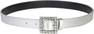 Alma En Pena Alma EN Pena, Femme, Accessoires, Gris, Taille: L Ceinture avec boucles ornées de bijoux
