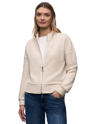 Street One Damen Two-Tone Strukturjacke