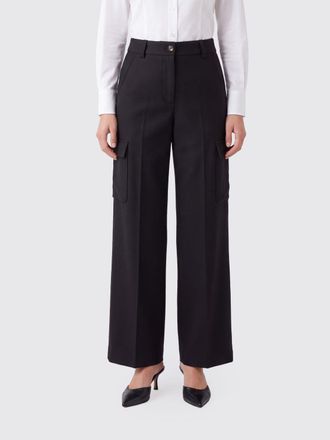 Pinko Pantalon cargo droit en cr&ecirc;pe