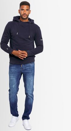 Alessandro Salvarini Kapuzenpullover ALESSANDRO SALVARINI ASCalgarii, Herren, Gr. XXXL (58), blau (navy), Obermaterial: 65% Baumwolle, 35% Polyester, Pullover Kapuzenpullo